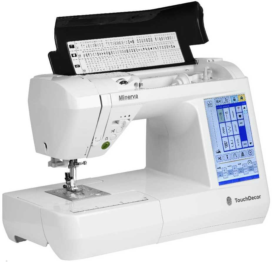 MINERVA Touch Decor Комп'ютеризована швейна машина