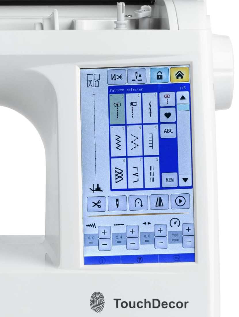 MINERVA Touch Decor Комп'ютеризована швейна машина