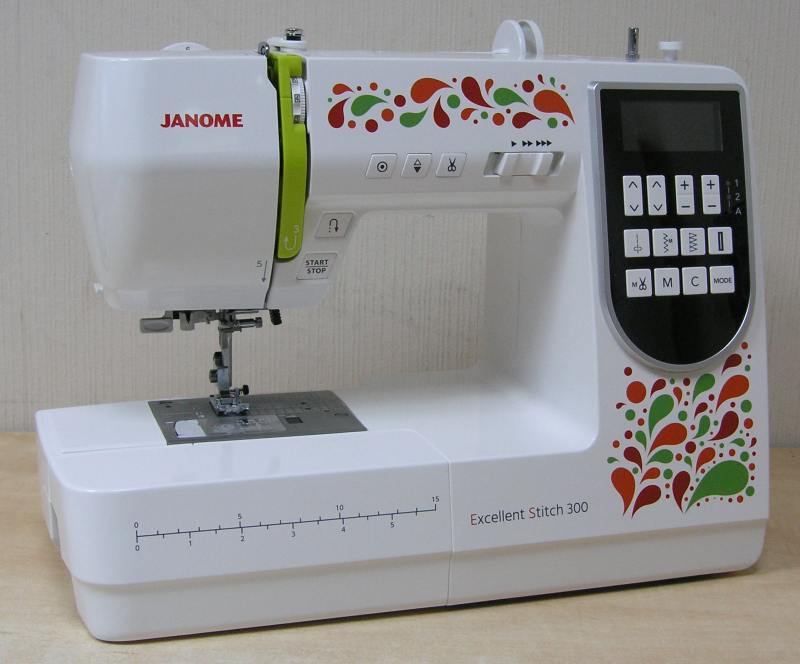JANOME Excellent Stitch 300 Комп'ютеризована швейна машина