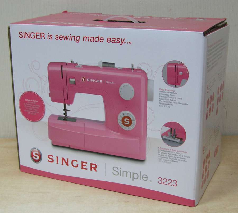 SINGER Simple 3223 RED Электромеханическая швейная машина