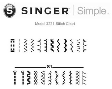 SINGER Simple 3221 Электромеханическая швейная машина